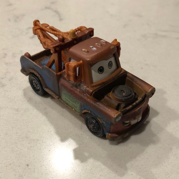 Mattel | Toys | Pixar Cars Mater Used Toy Truck | Poshmark